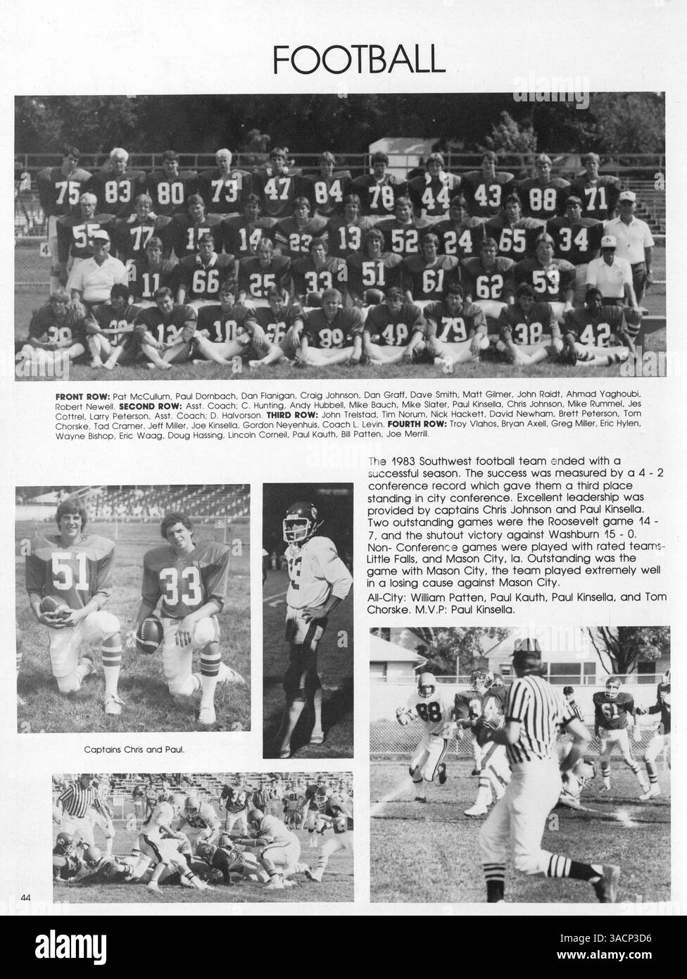 This high school yearbook from 1984 showcases the student body hi-res ...