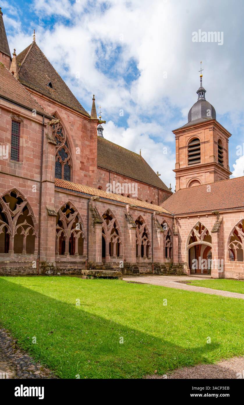Cross-coat at Saint-Die Cathedral in Saint-Die-des-Vosges, a commune in ...