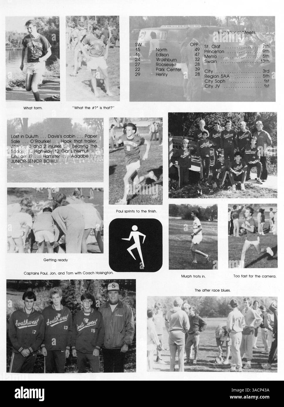 This 1984 yearbook from southwest high captures key highlights f hi-res ...