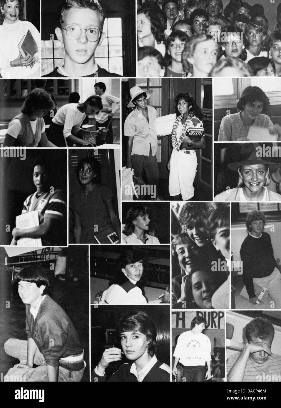 Club activities from the 1983 1984 school year hi-res stock photography ...