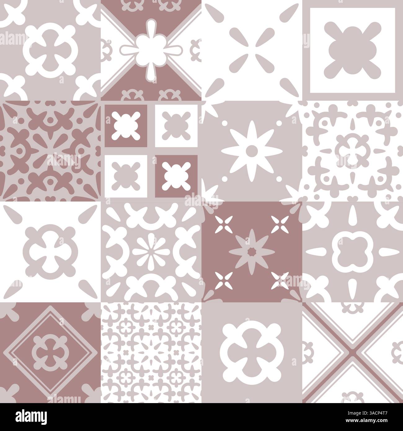 Mixed Mosaic Tile Composition Vector Stock Vector Image & Art - Alamy