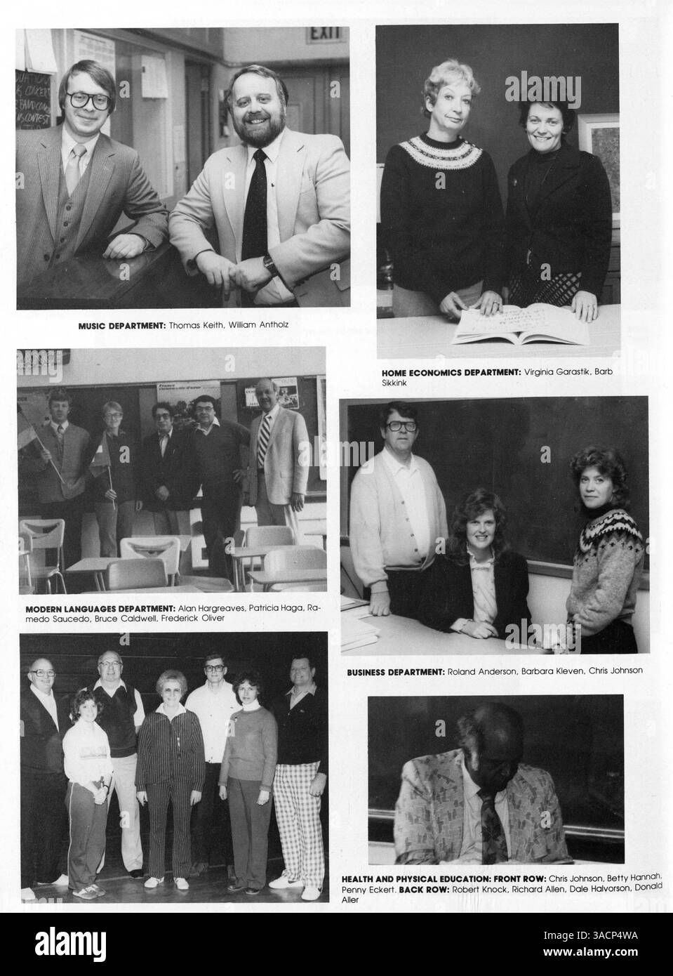 The 1984 southwest high yearbook records the achievements of students ...