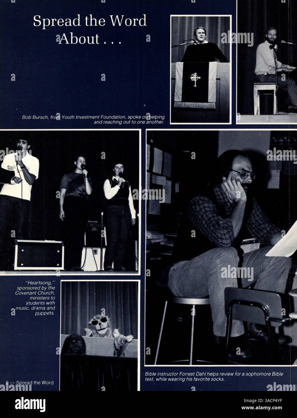 Minnehaha Academy’s 1984 Yearbook documents the school's student life ...