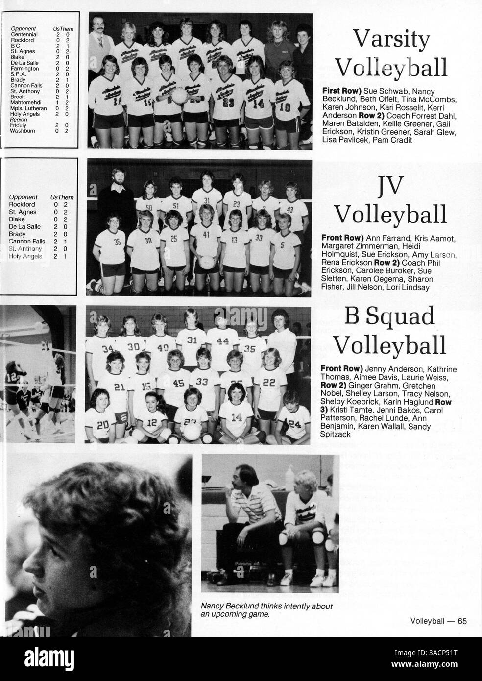 Various extracurricular activities during the 1983 1984 academic year ...