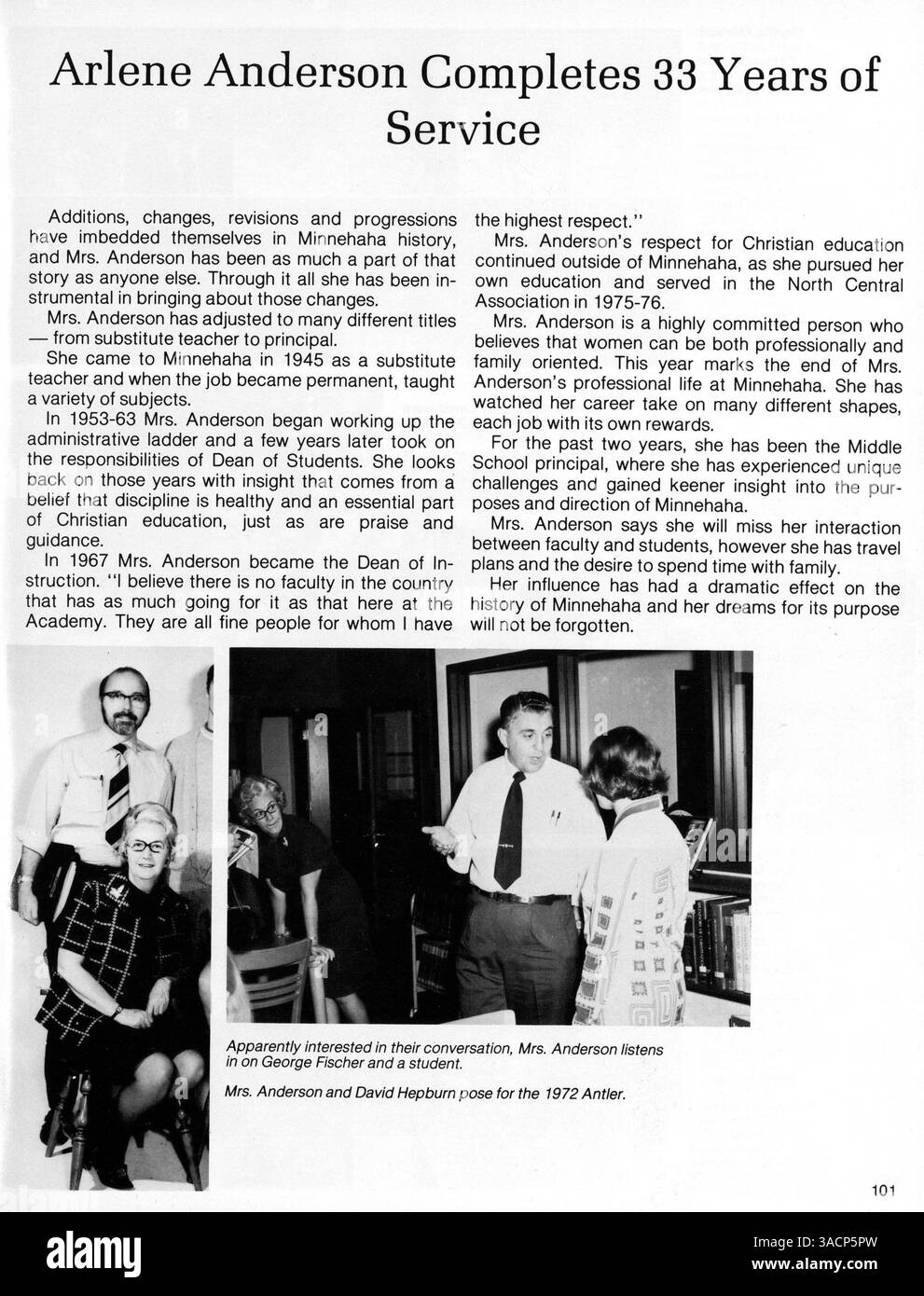 Significant school events during the 1983 1984 academic year hi-res ...