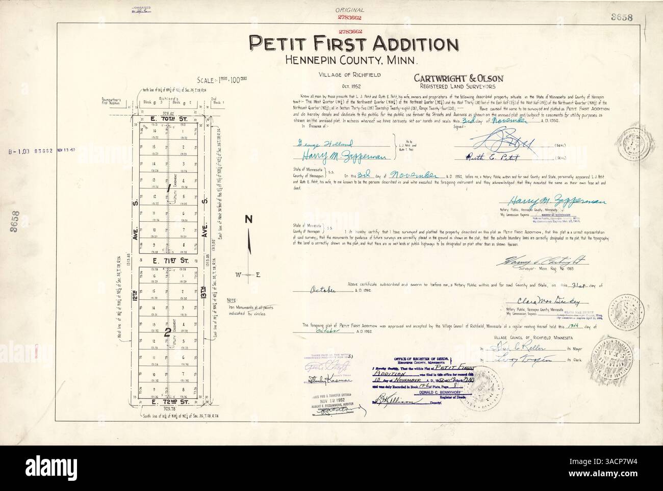 Petit First Addition is a historic development, likely representing a ...