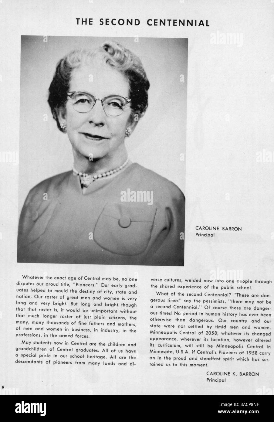 The 1958 Centralian Yearbook highlights Central High students, teachers ...