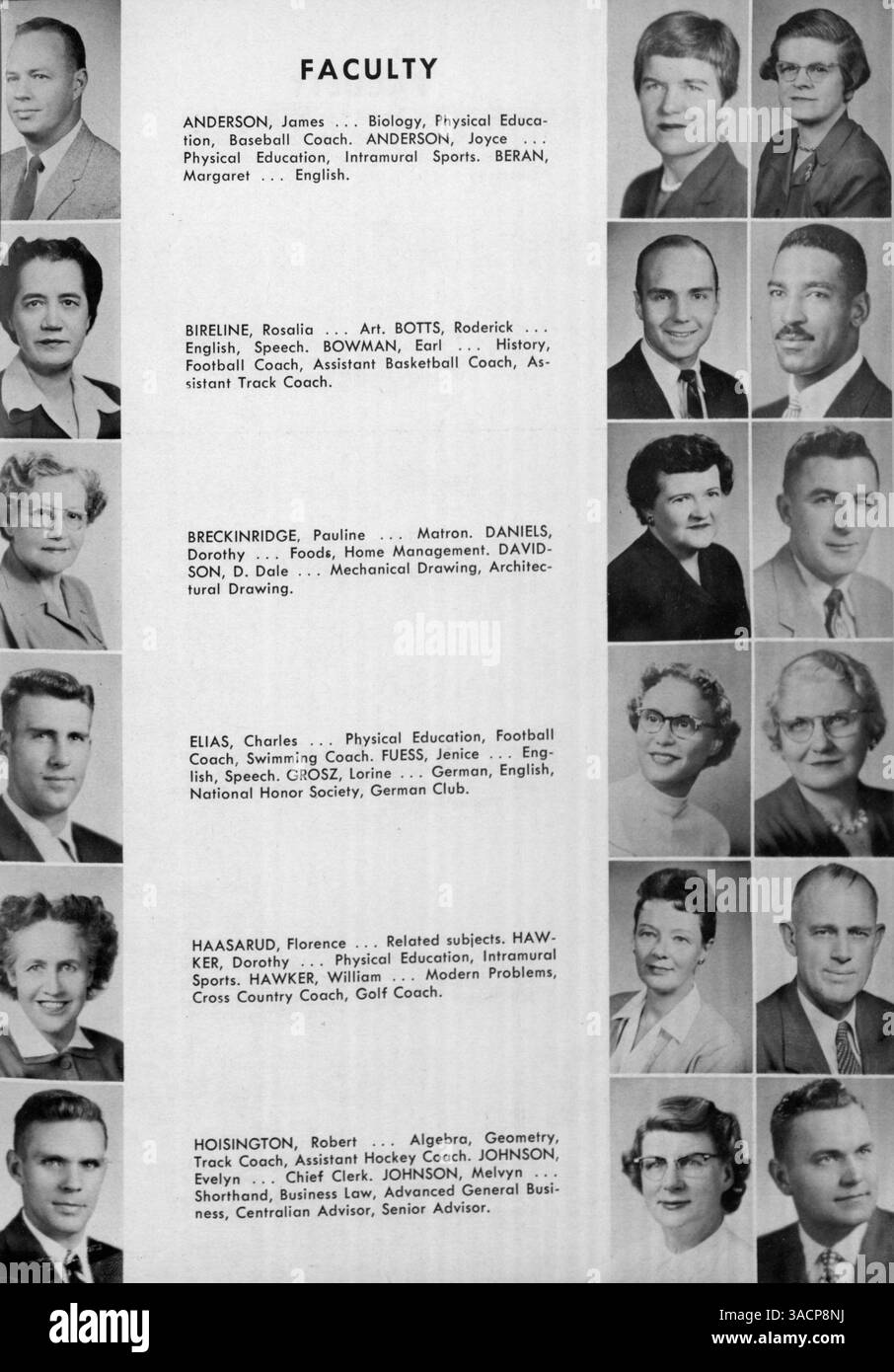 The 1958 centralian yearbook commemorates the school year at cen hi-res ...