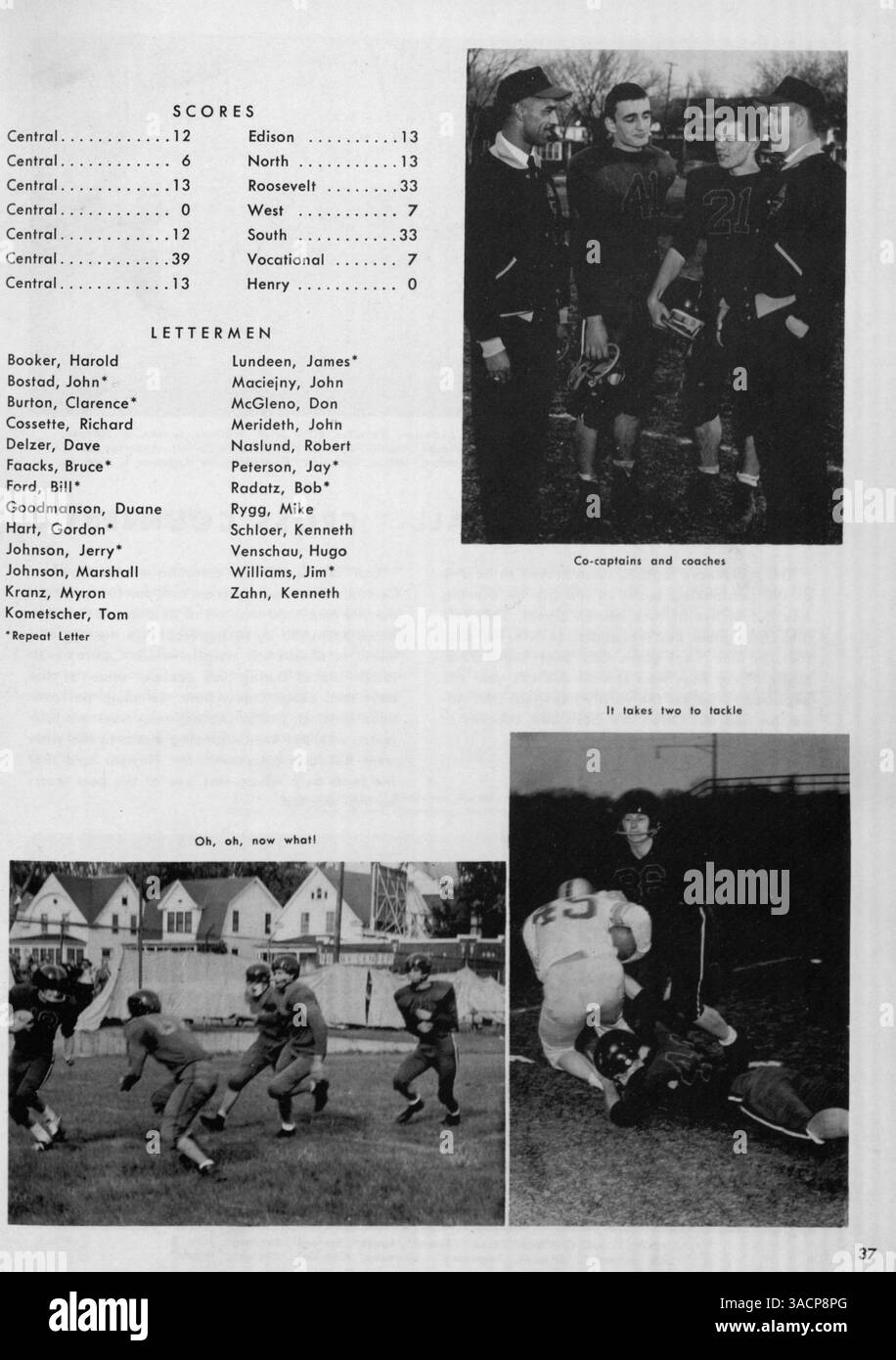 The 1958 Centralian Yearbook from Central High captures student life ...