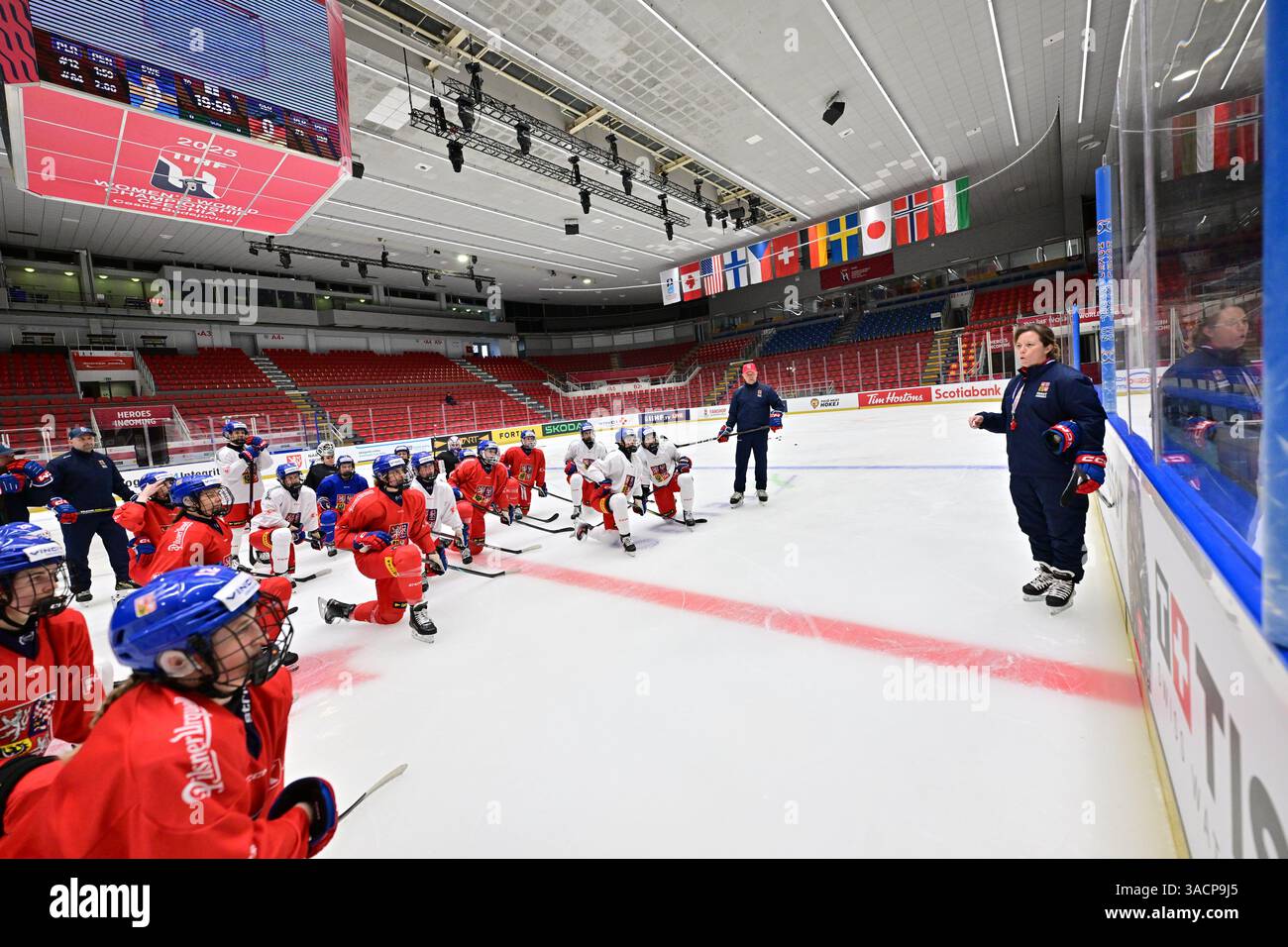 Budweis, Czech Republic. 04th Apr, 2025. Czech national team coach ...