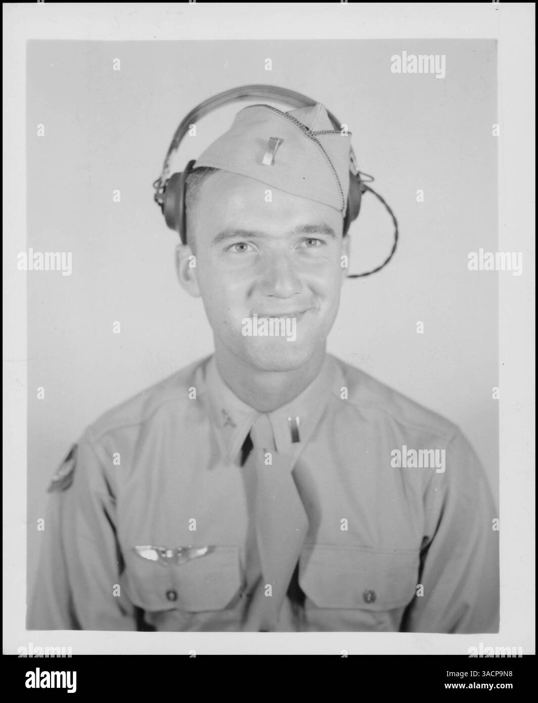 Reflecting his military career during world war ii hi-res stock ...
