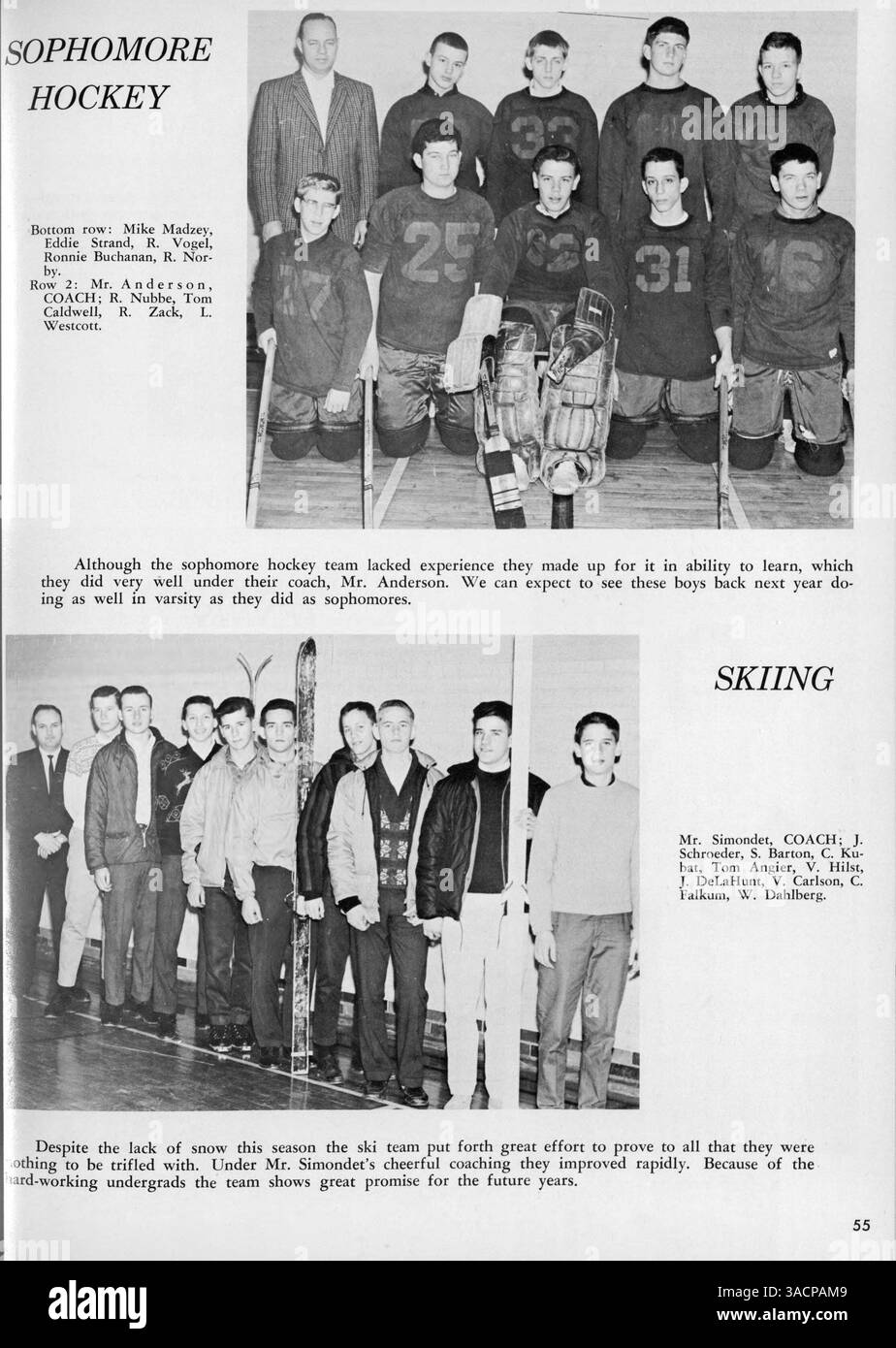 This 1963 'Centralian' yearbook highlights student involvement ...