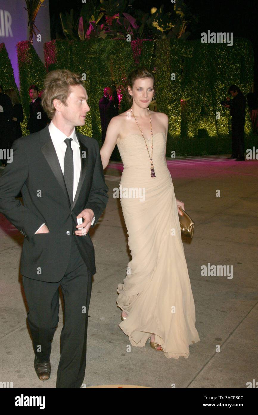 Feb 25, 2007 - West Hollywood, California, USA - LIV TYLER and husband ...