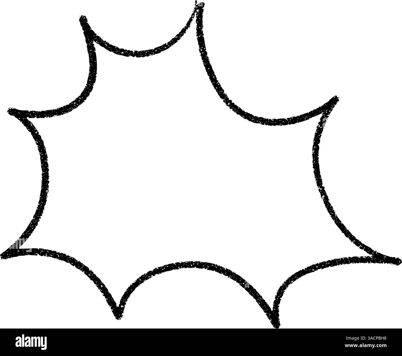 Boom! Comic speech bubble with explosive burst effect. Superhero manga ...