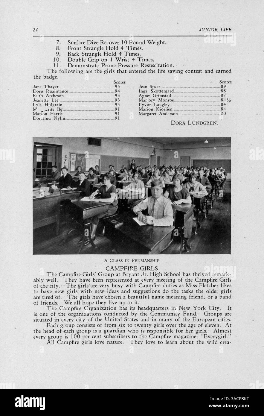 The 1925 Junior Life yearbook presents the experiences of students ...