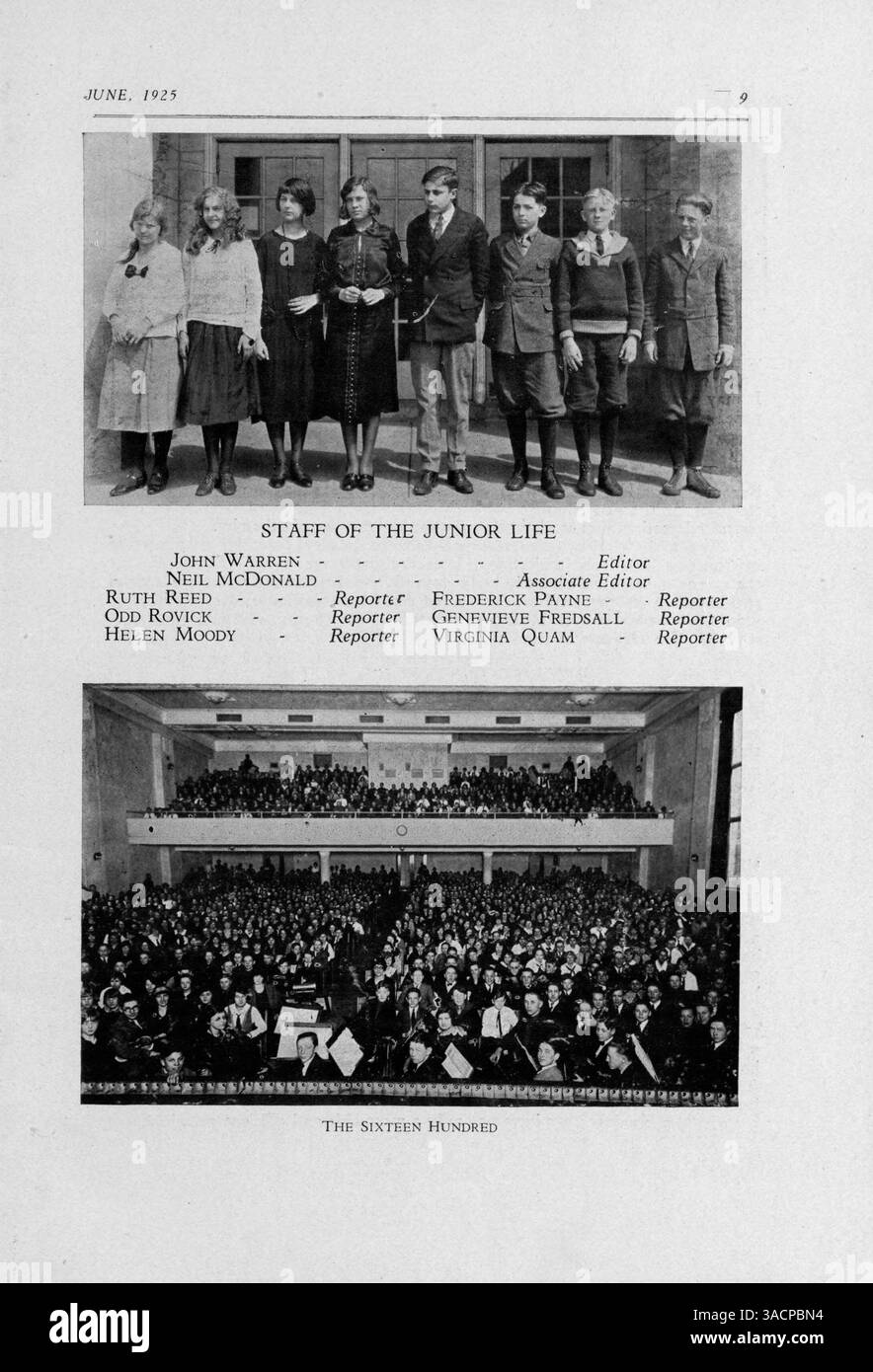 This 1925 school annual from Bryant Jr. High offers a snapshot of ...