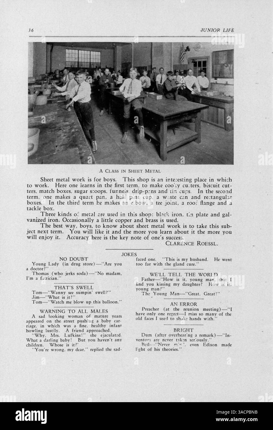 This 1925 edition of the Junior Life yearbook records students ...