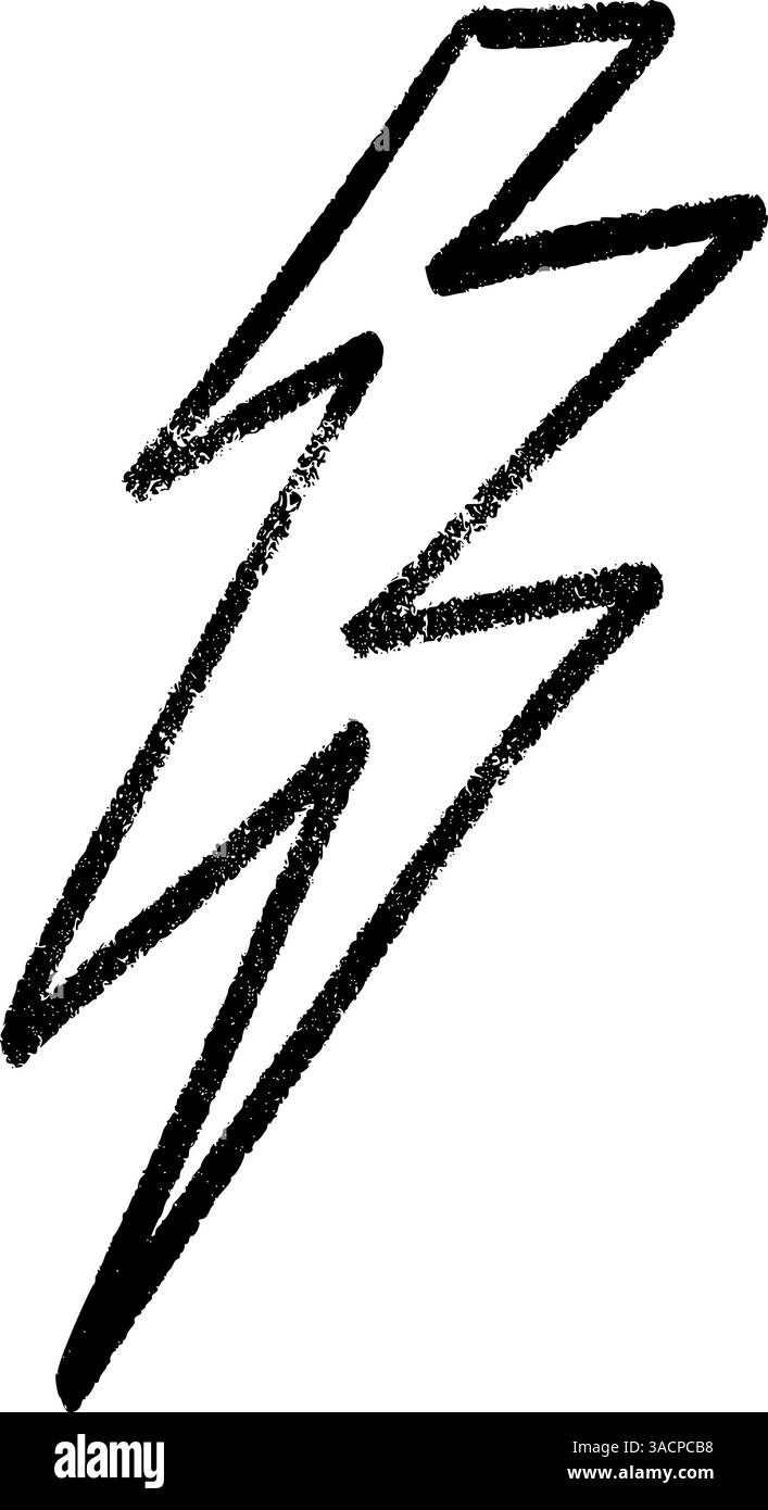 Lightning thunderbolt pictogram outline. Power logo with electric flash ...