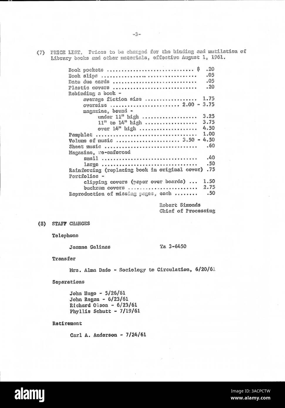 This 1961 official bulletin for employees of the Minneapolis Public ...