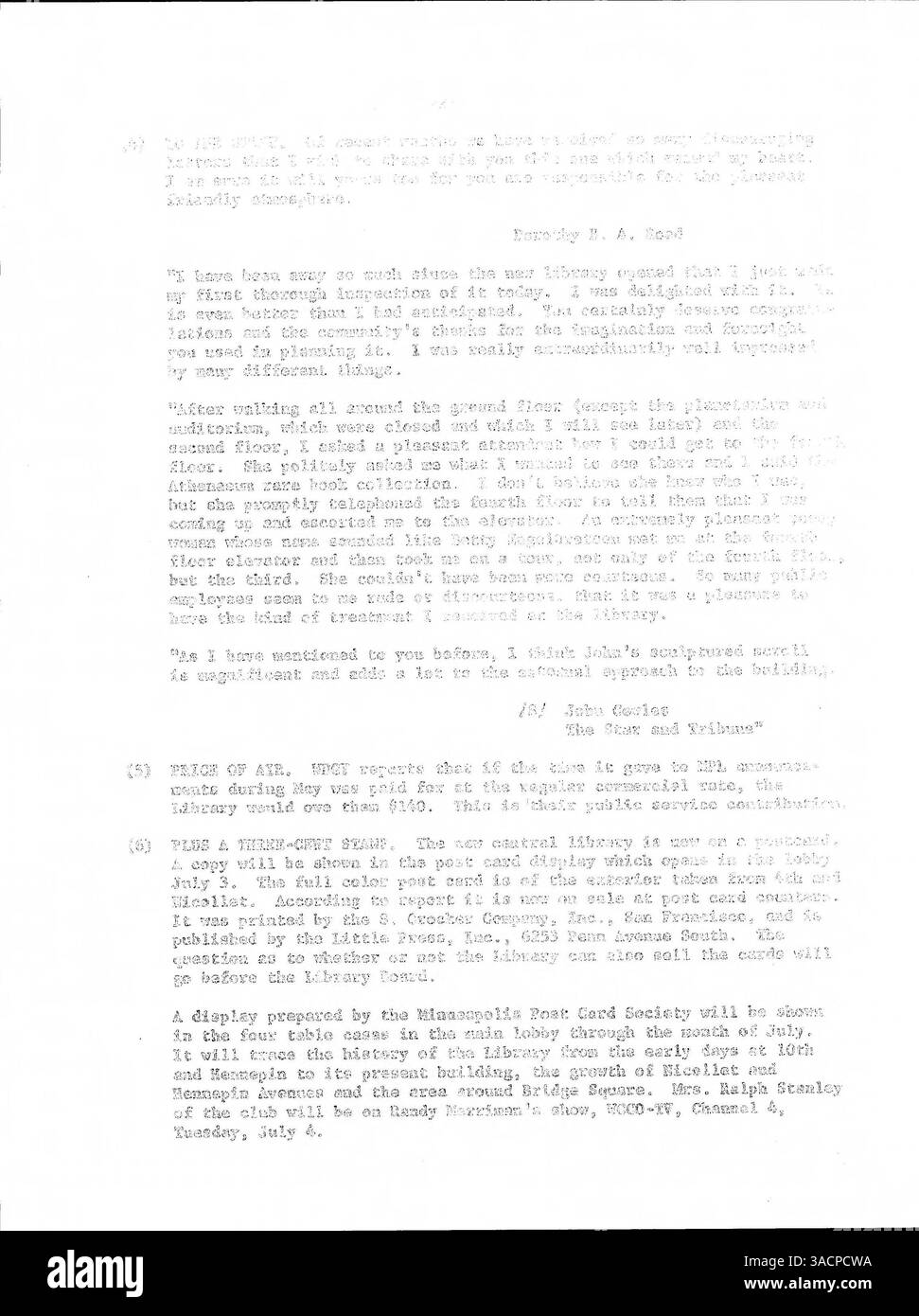 The 1961 Minneapolis Public Library bulletin provides employees with ...