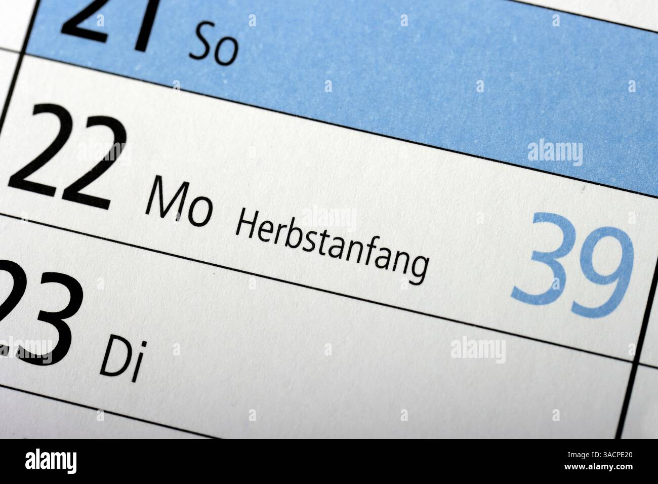 The days are getting shorter hi-res stock photography and images - Alamy