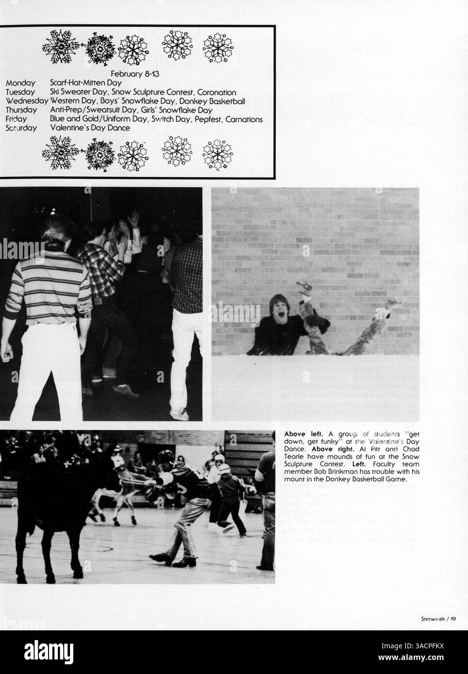 The 1982 Robbinsdale High School yearbook highlights the significant ...