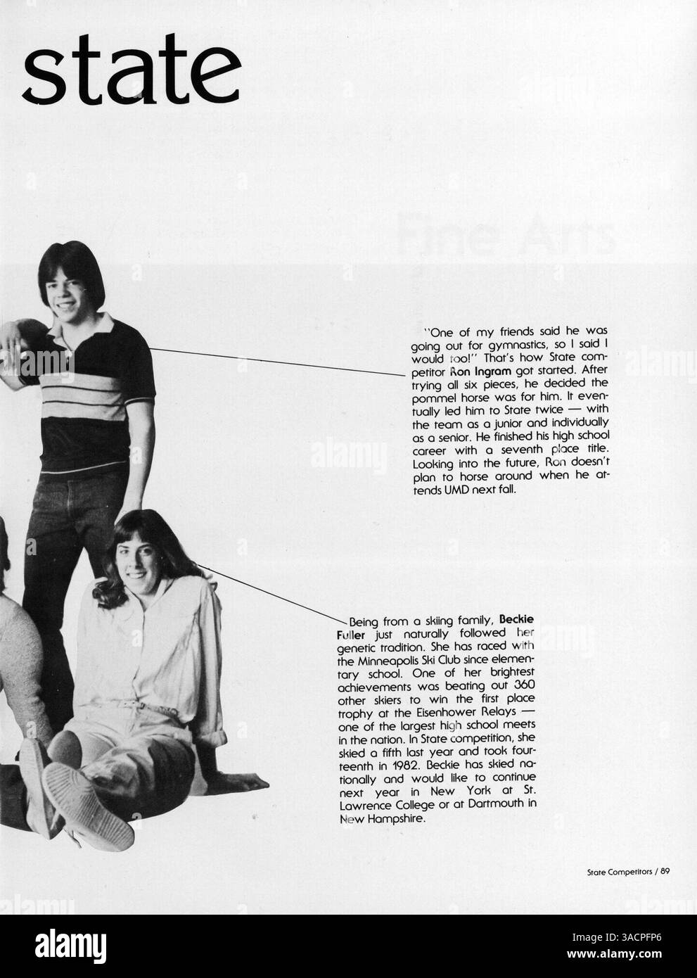 This Robbinsdale High School yearbook captures the academic, athletic ...