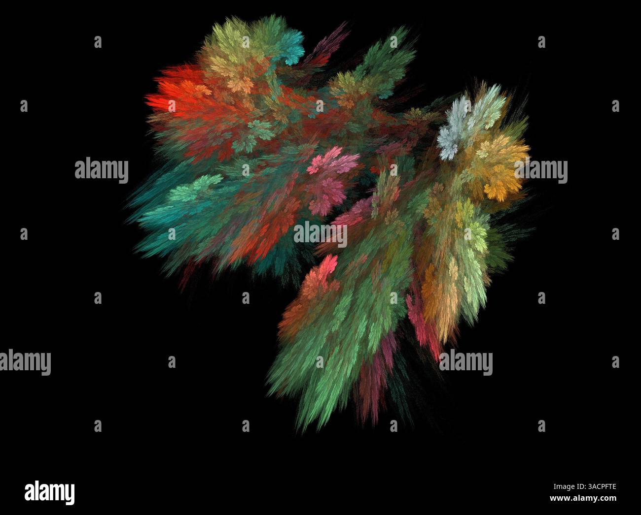 Leaf surreal colors hi-res stock photography and images - Alamy