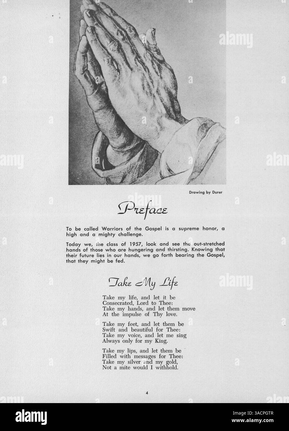 This school yearbook from North Central Bible Institute in 1957 ...