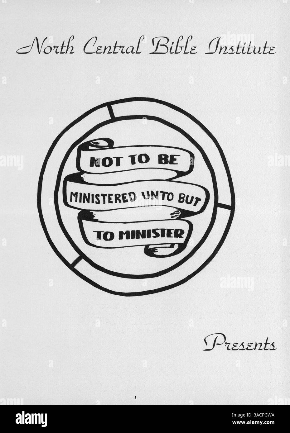 The 1957 yearbook from north central bible institute captures th hi-res ...