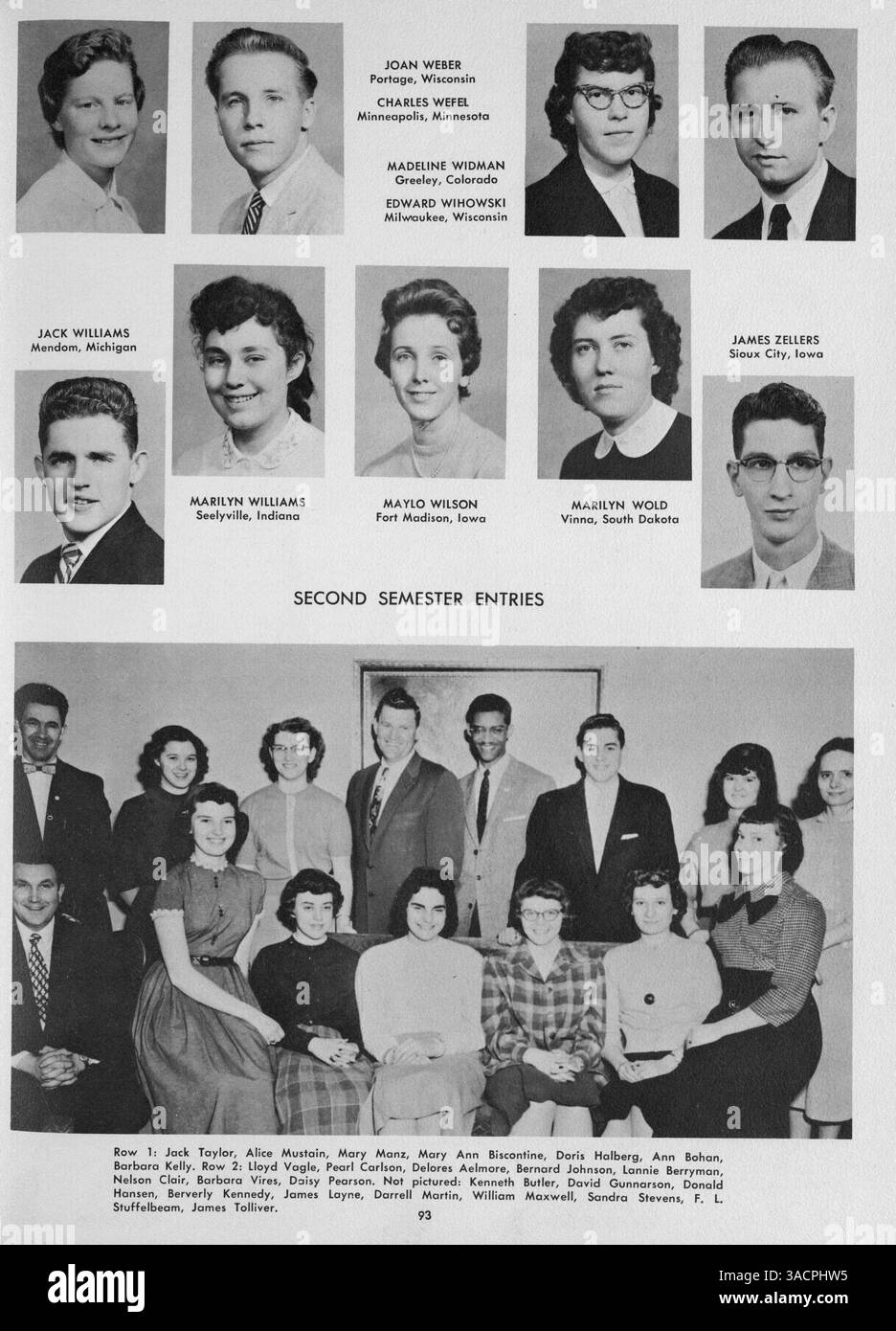 This 1957 yearbook from North Central Bible Institute showcases the ...