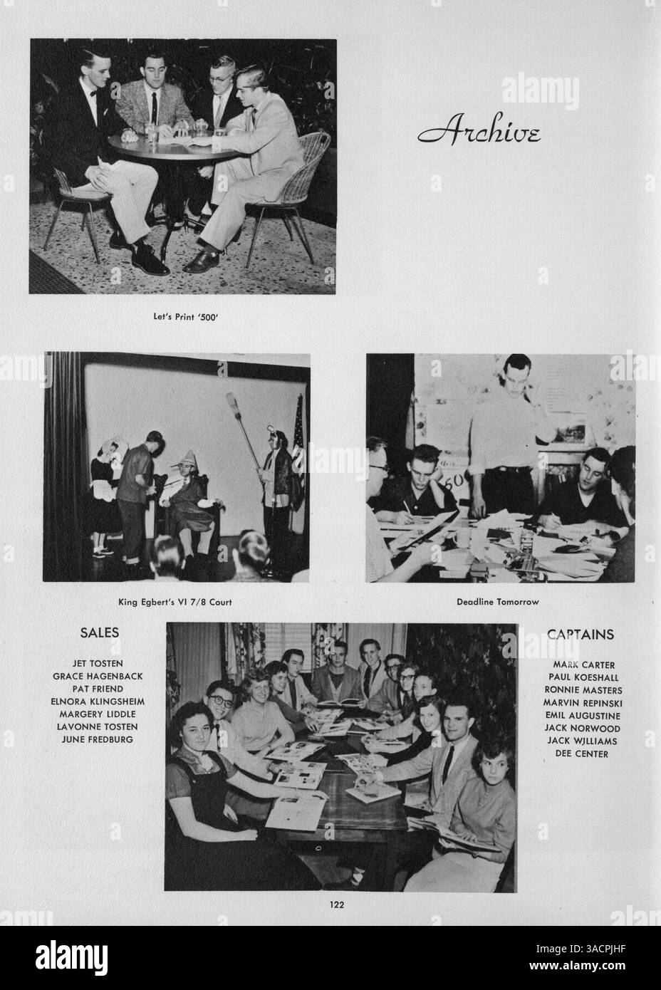 The 1957 yearbook from North Central Bible Institute captures the ...