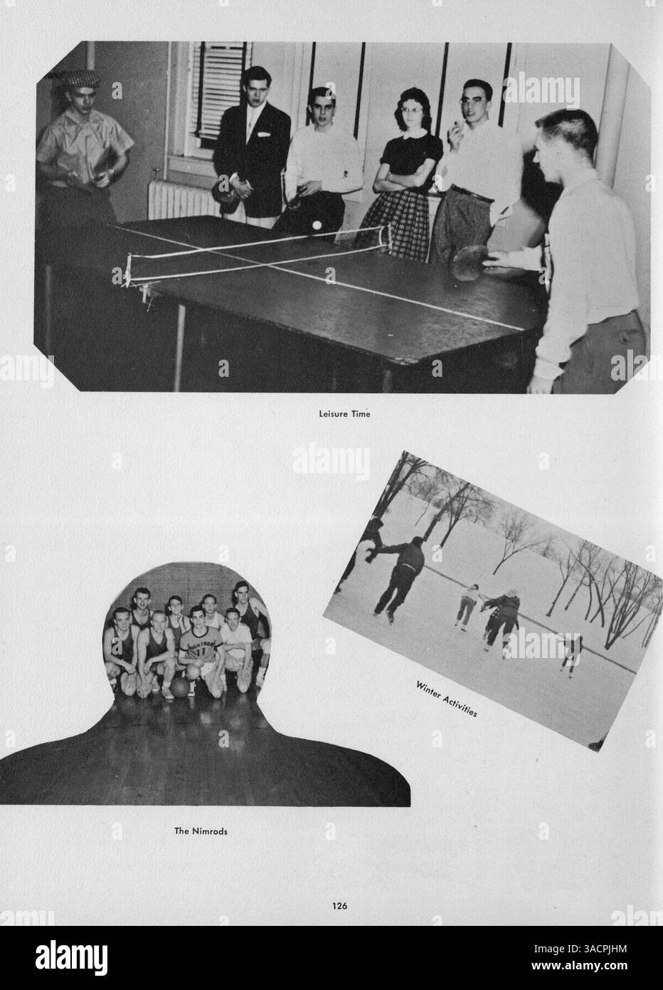 The 1957 yearbook from North Central Bible Institute captures the ...
