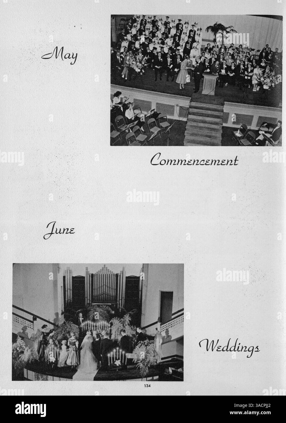 The 1957 yearbook from North Central Bible Institute highlights the ...