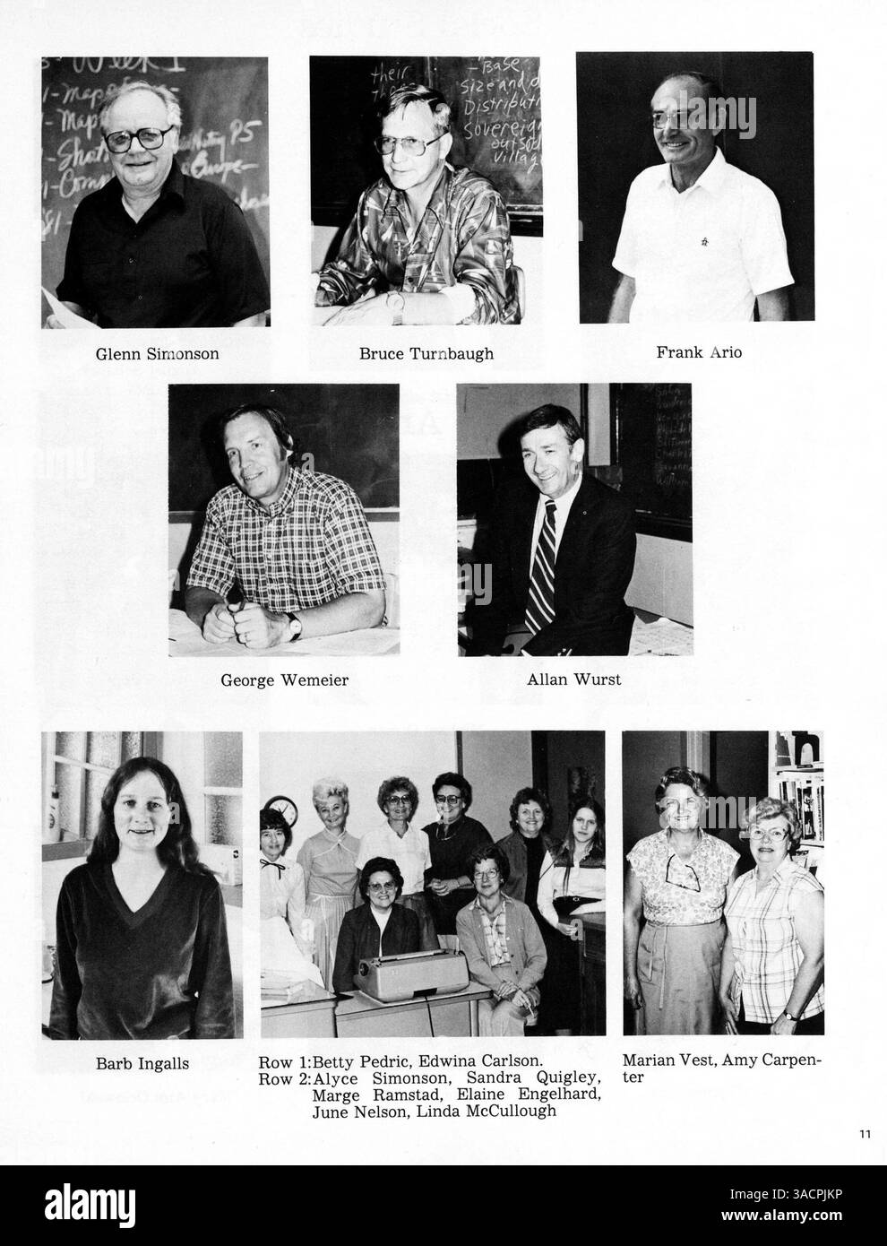 The Wahian 1982 yearbook documents the students, teachers, clubs ...