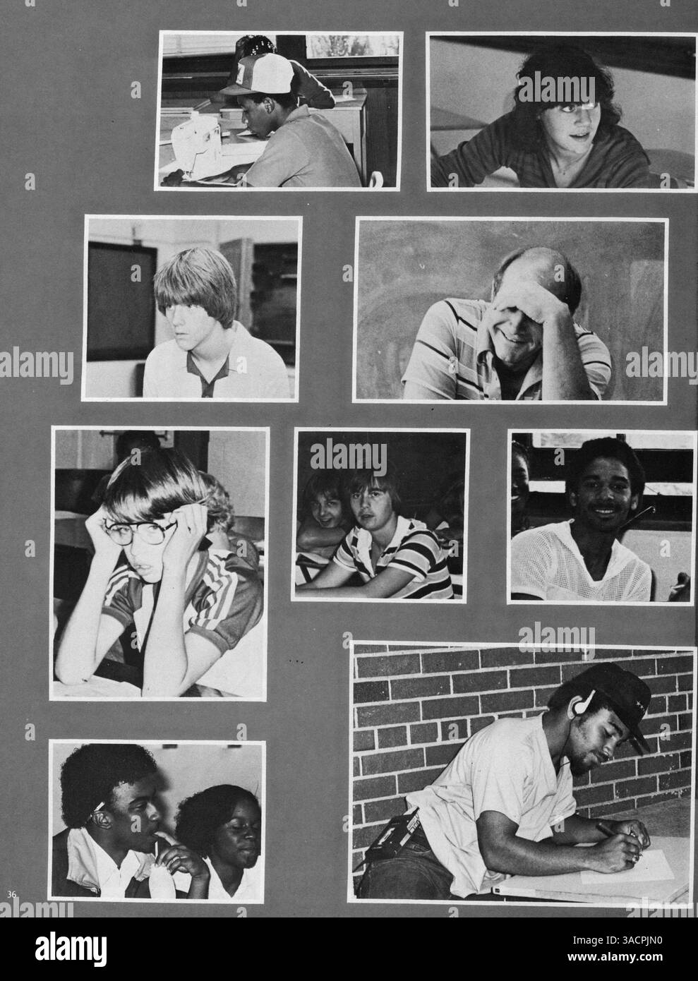 This 1982 Wahian yearbook from Washburn High School reflects student ...