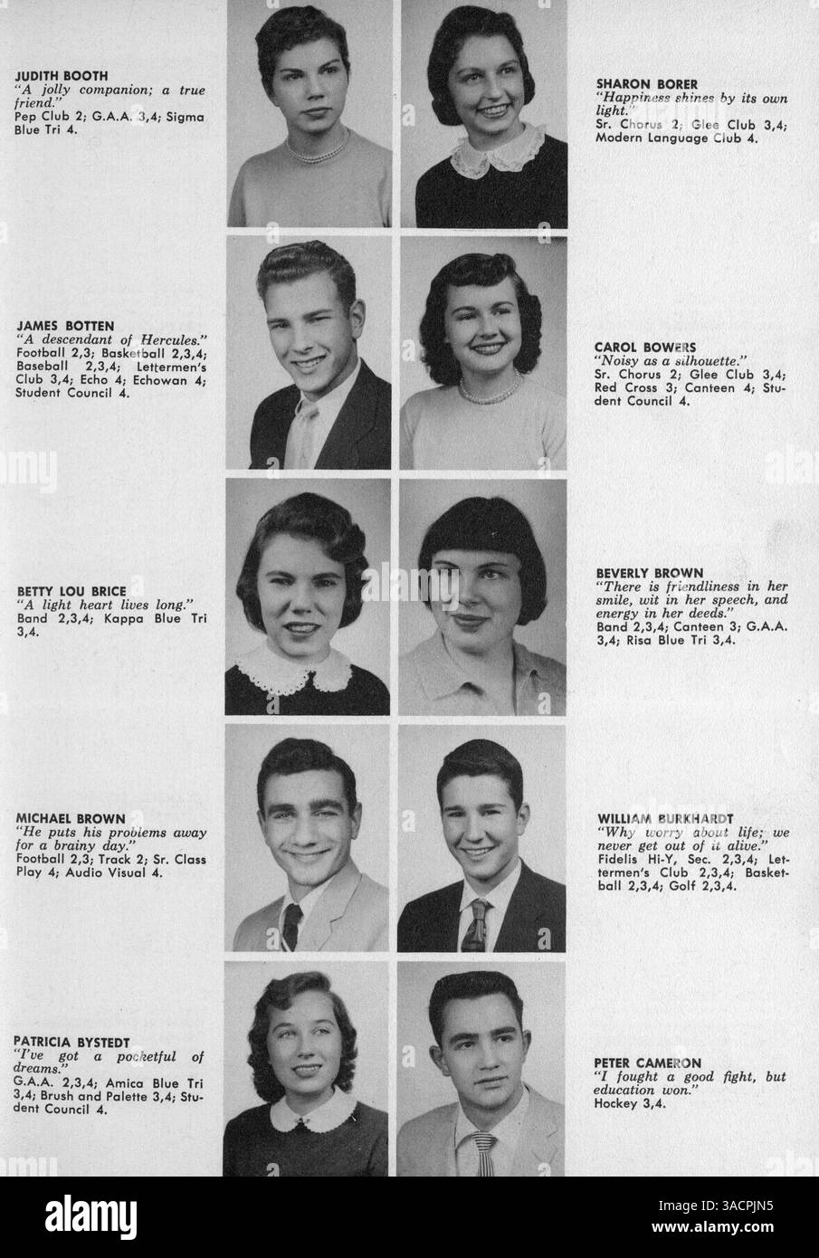The 1957 Echowan Yearbook provides a snapshot of St. Louis Park High ...