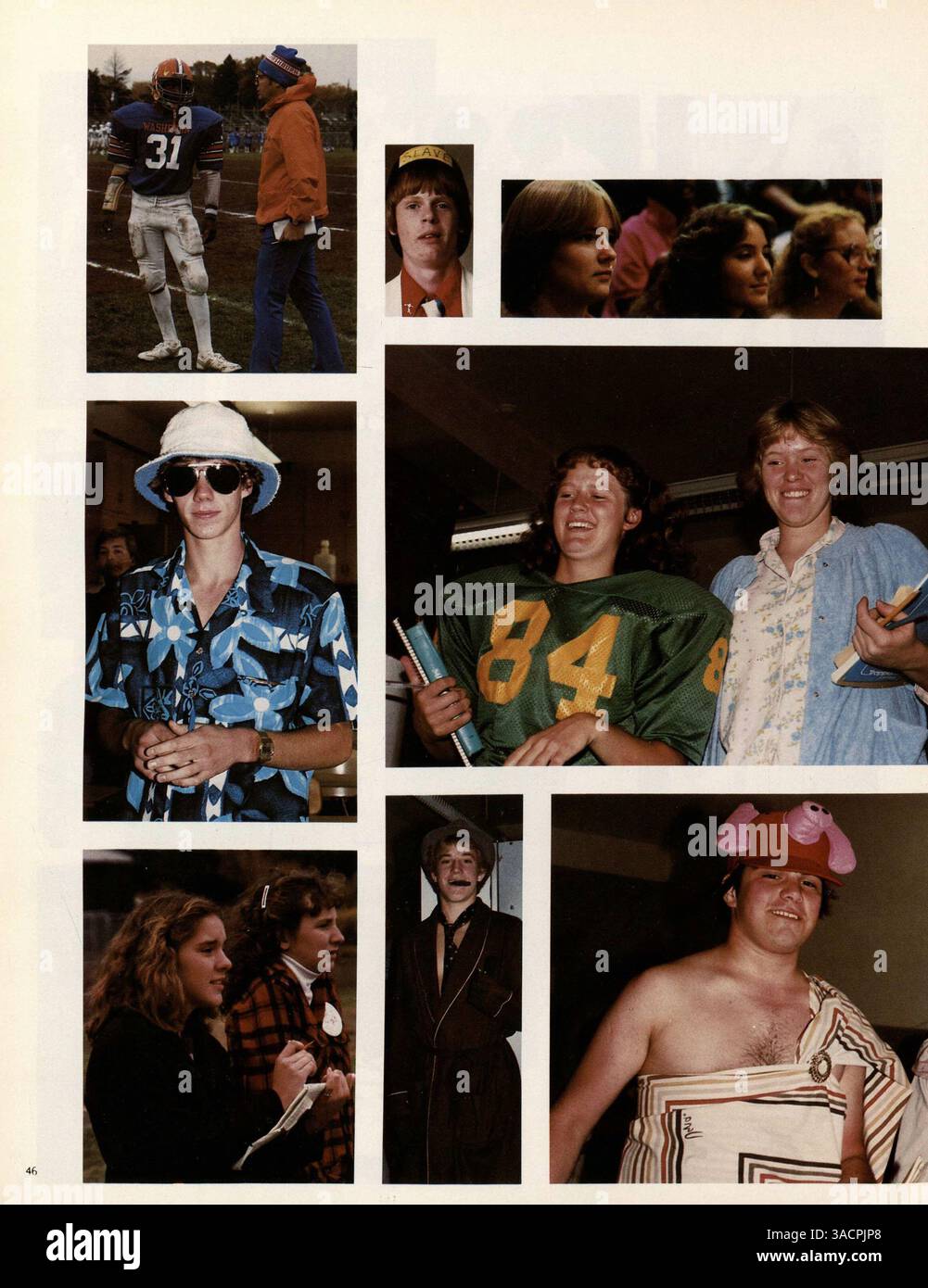 This 1982 Wahian yearbook from Washburn High School preserves memories ...