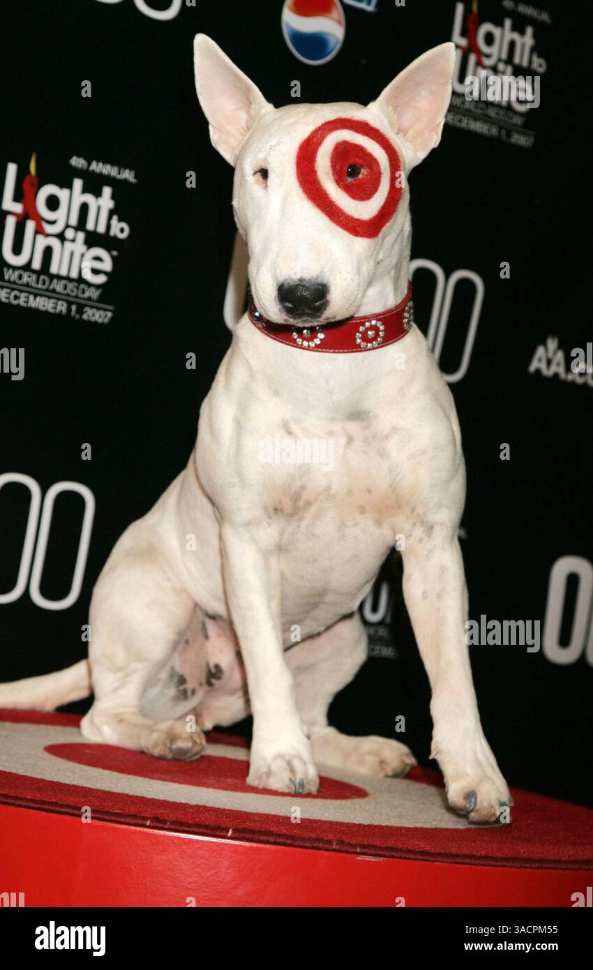 Nov 09, 2007 - New York, NY, USA -Mascot for Target Brands, BULLSEYE ...