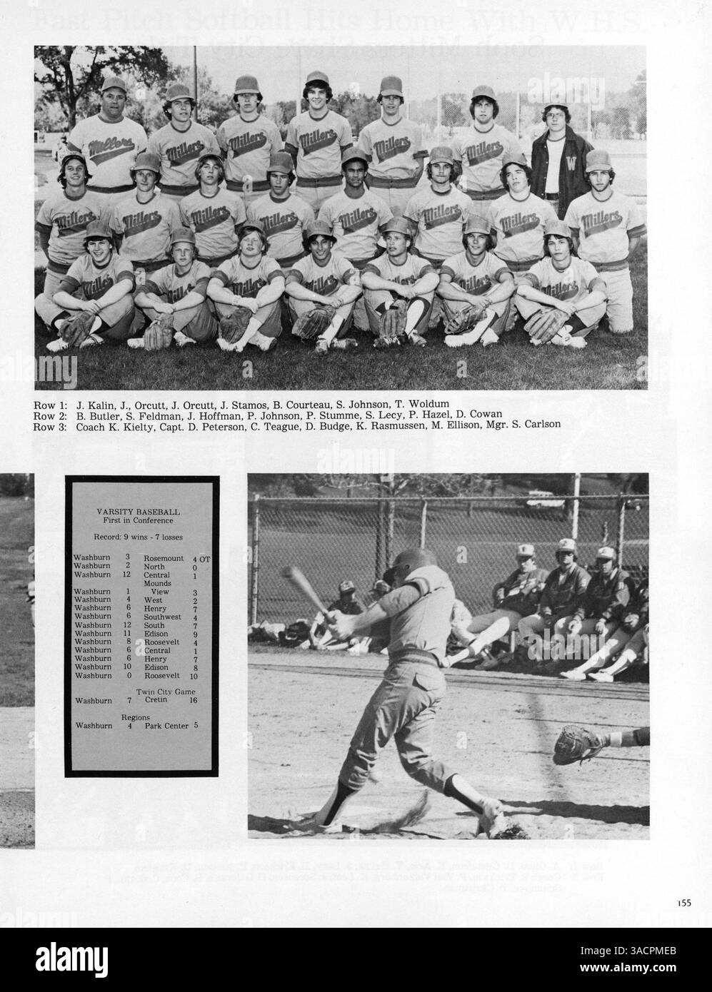 This 1982 edition of Wahian Yearbook captures student portraits ...