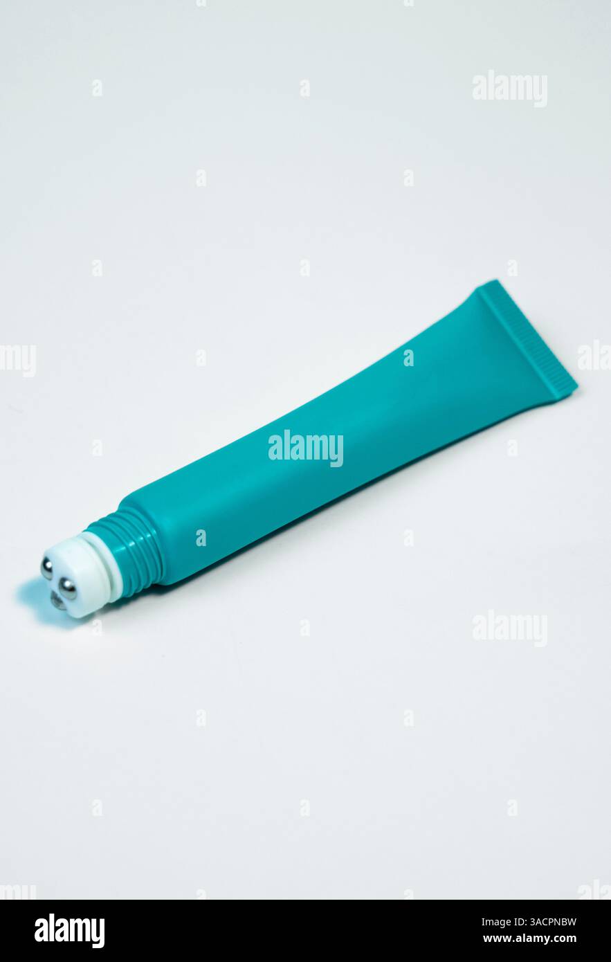 Eye cream tube mockup for cosmetic brands, isolated on a clean white ...
