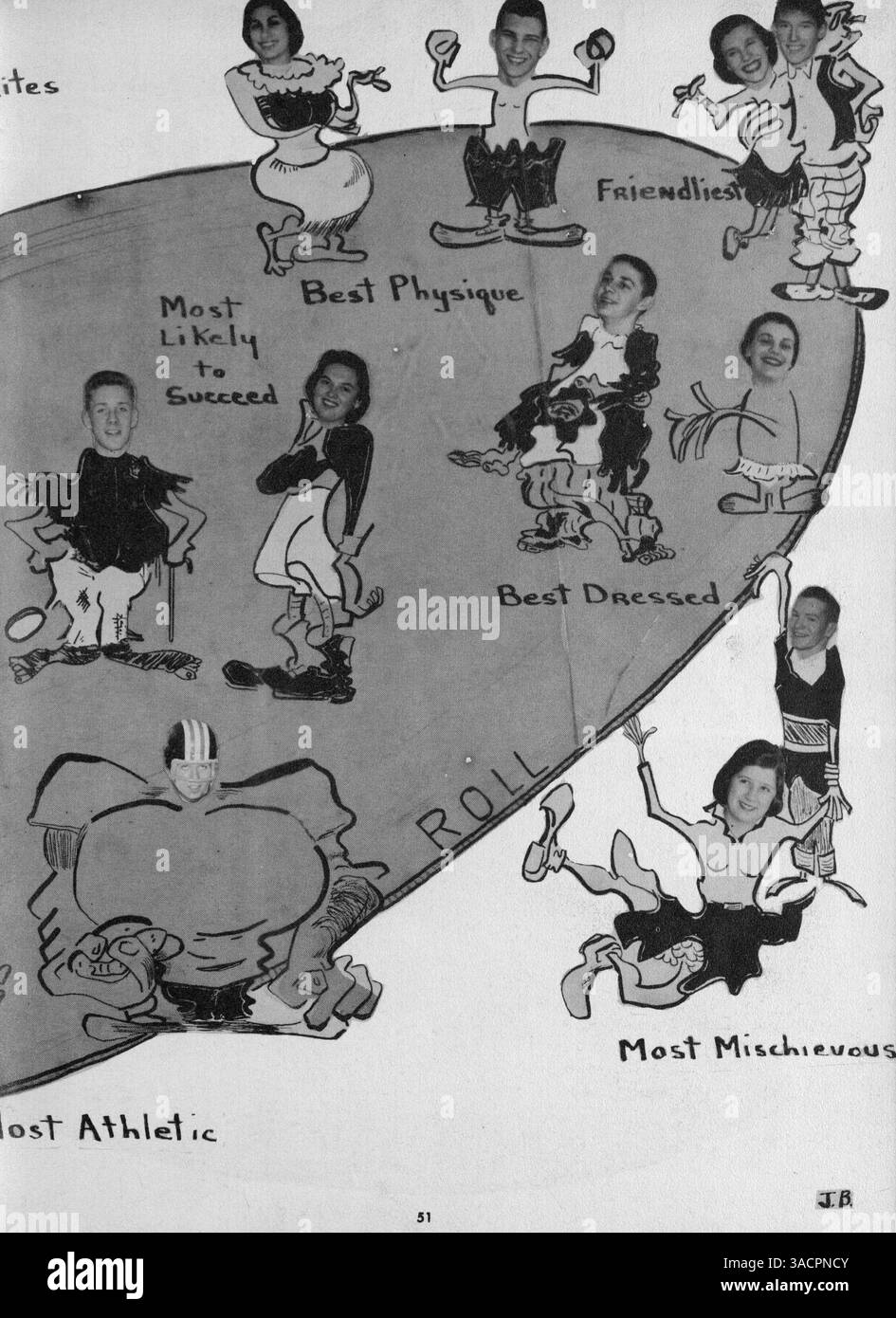 This high school yearbook from 1957 documents the key activities of ...