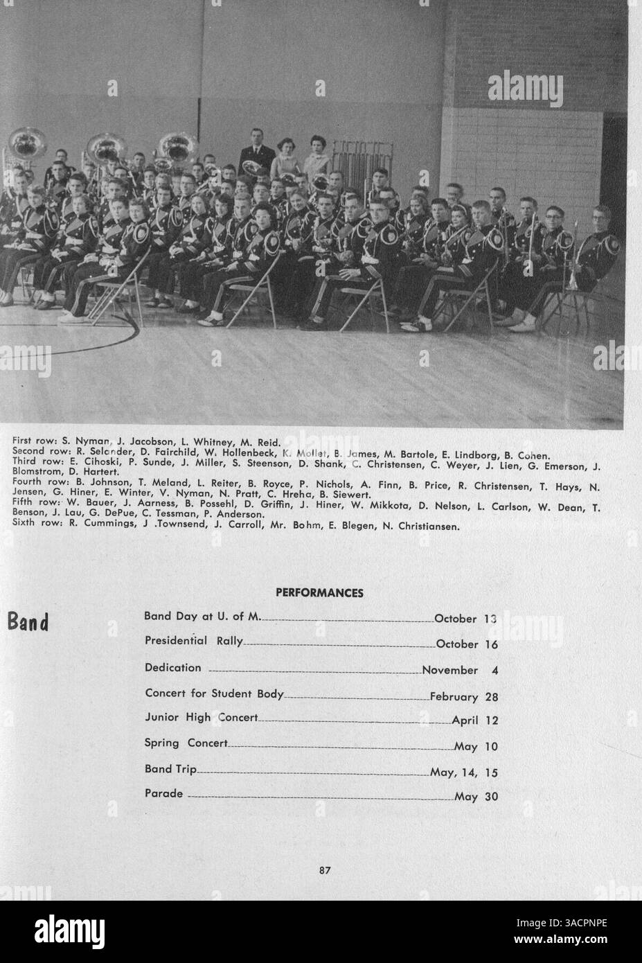 The 1957 Echowan Yearbook documents St. Louis Park High School’s ...
