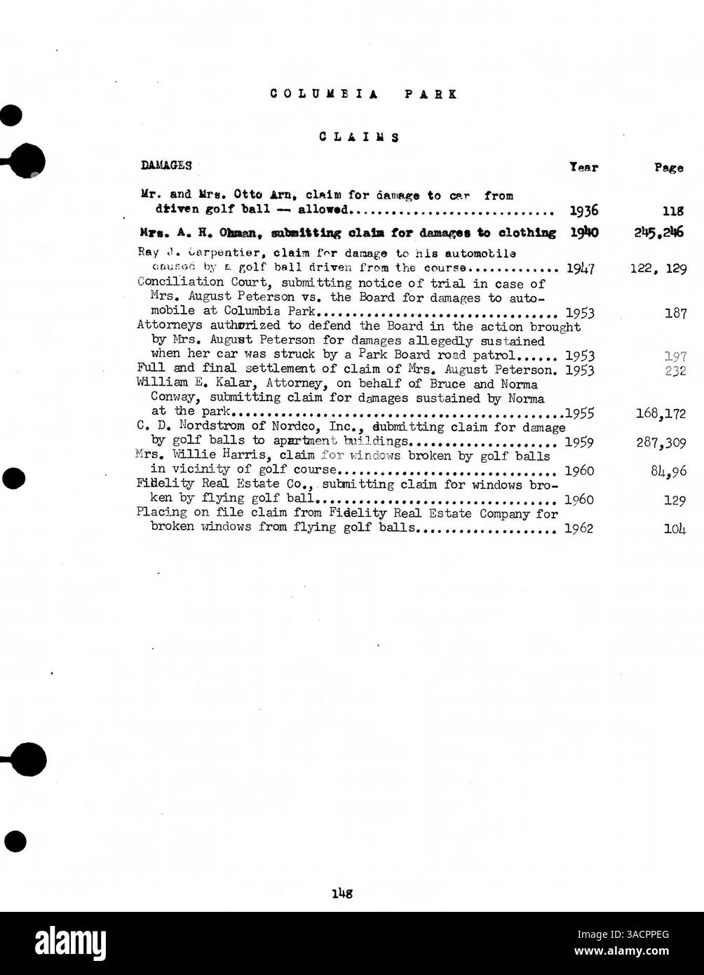 The WPA-indexed compilation of Minneapolis Park Board proceedings spans ...