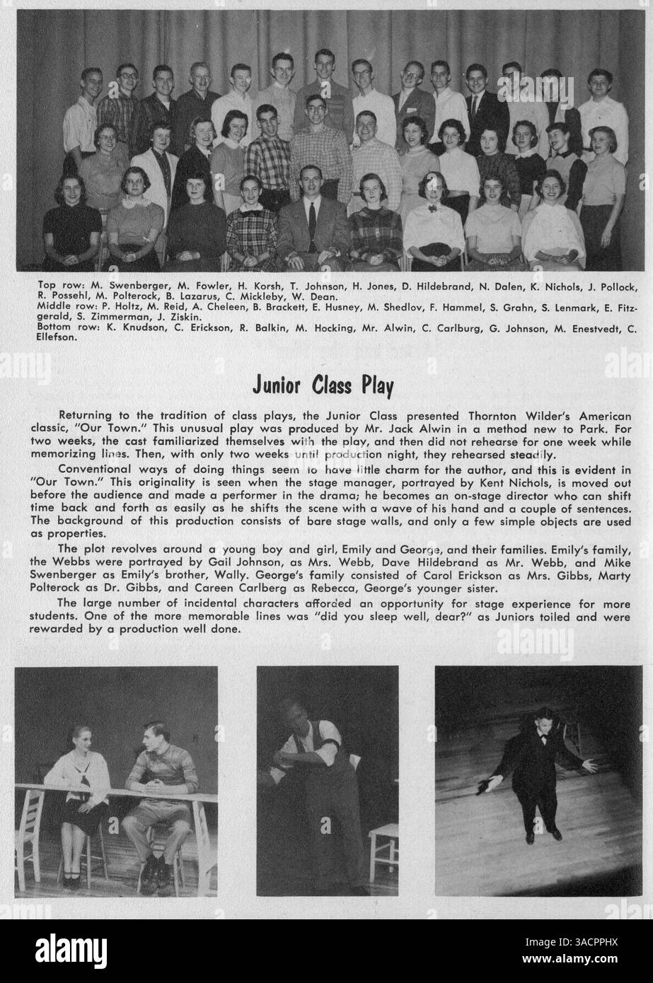 This 1957 Echowan Yearbook captures the essence of St. Louis Park High ...