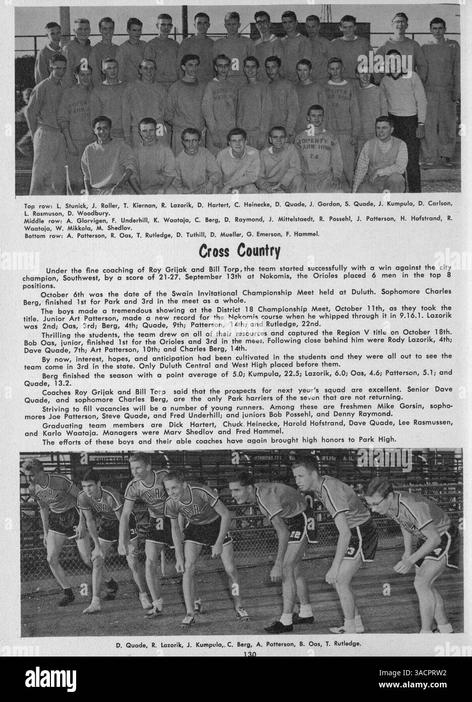The 1957 Echowan Yearbook from St. Louis Park High School offers an ...
