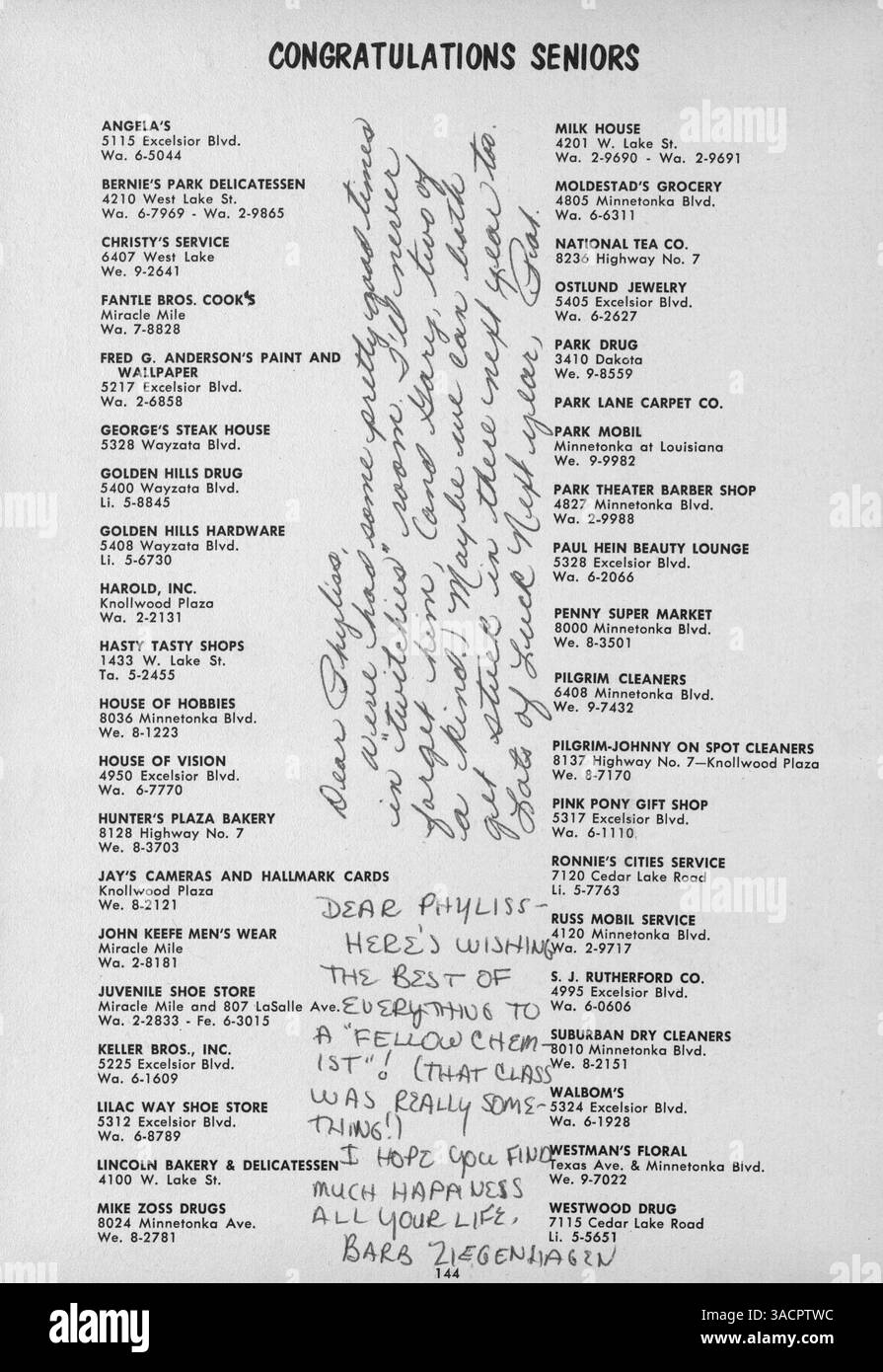 The 1957 Echowan Yearbook documents key events, students, teachers ...