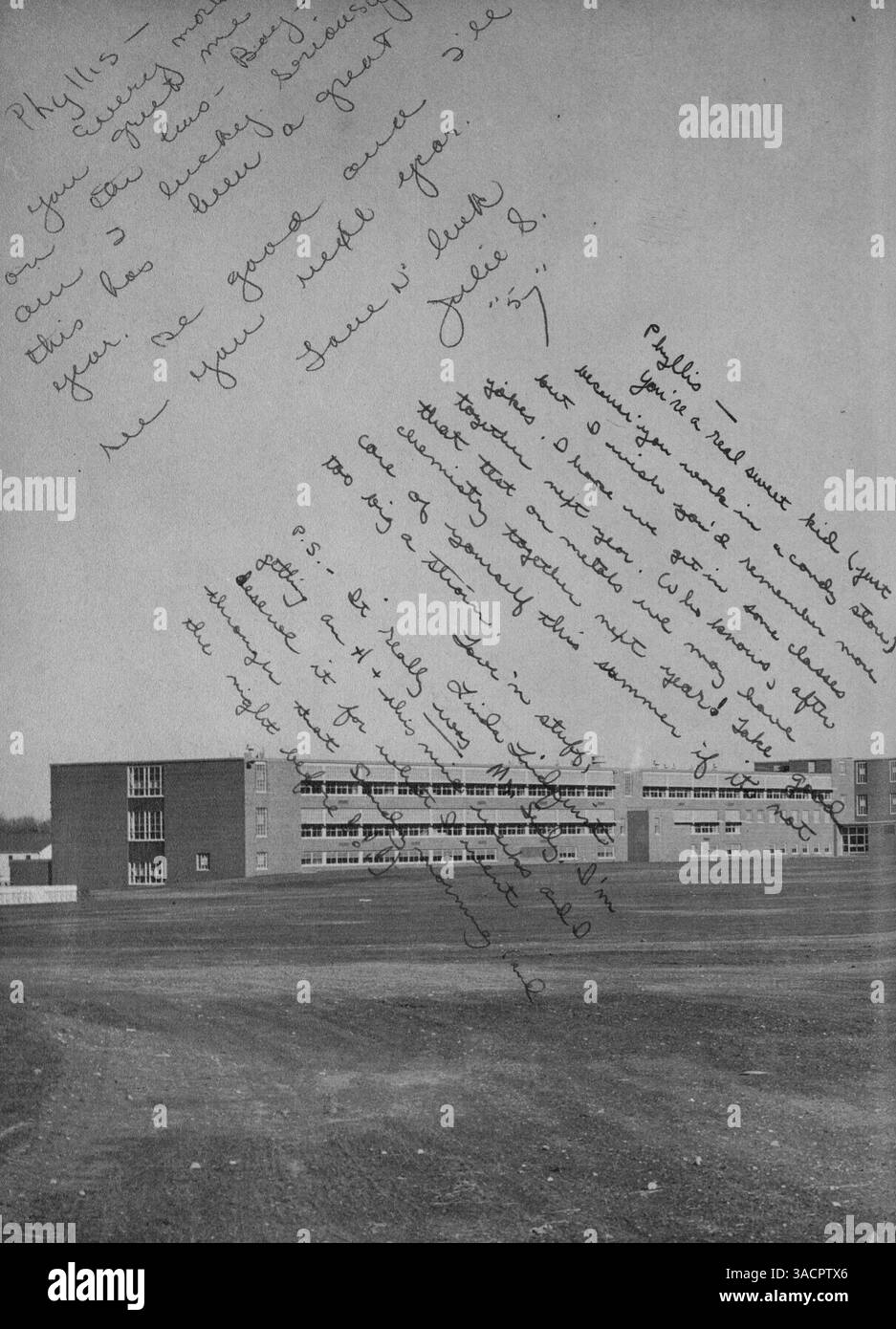 This high school yearbook from 1957 captures the key moments, including ...