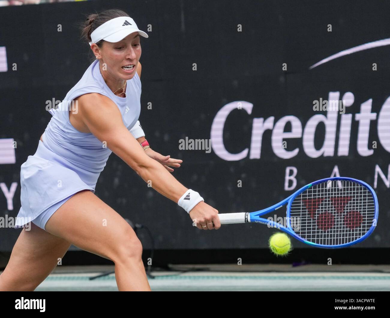 April 4, 2025: Jessica Pegula (USA) defeated Danielle Collins (USA) 1-6 ...