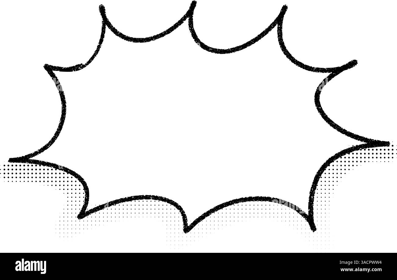Pow! Comic speech bubble with explosive text effect. Cartoon pop art ...